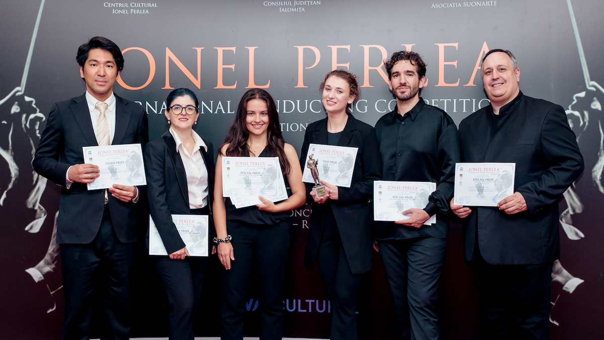 IONEL PERLEA International Conducting Competition 2023 にて3位を頂きました - So ...